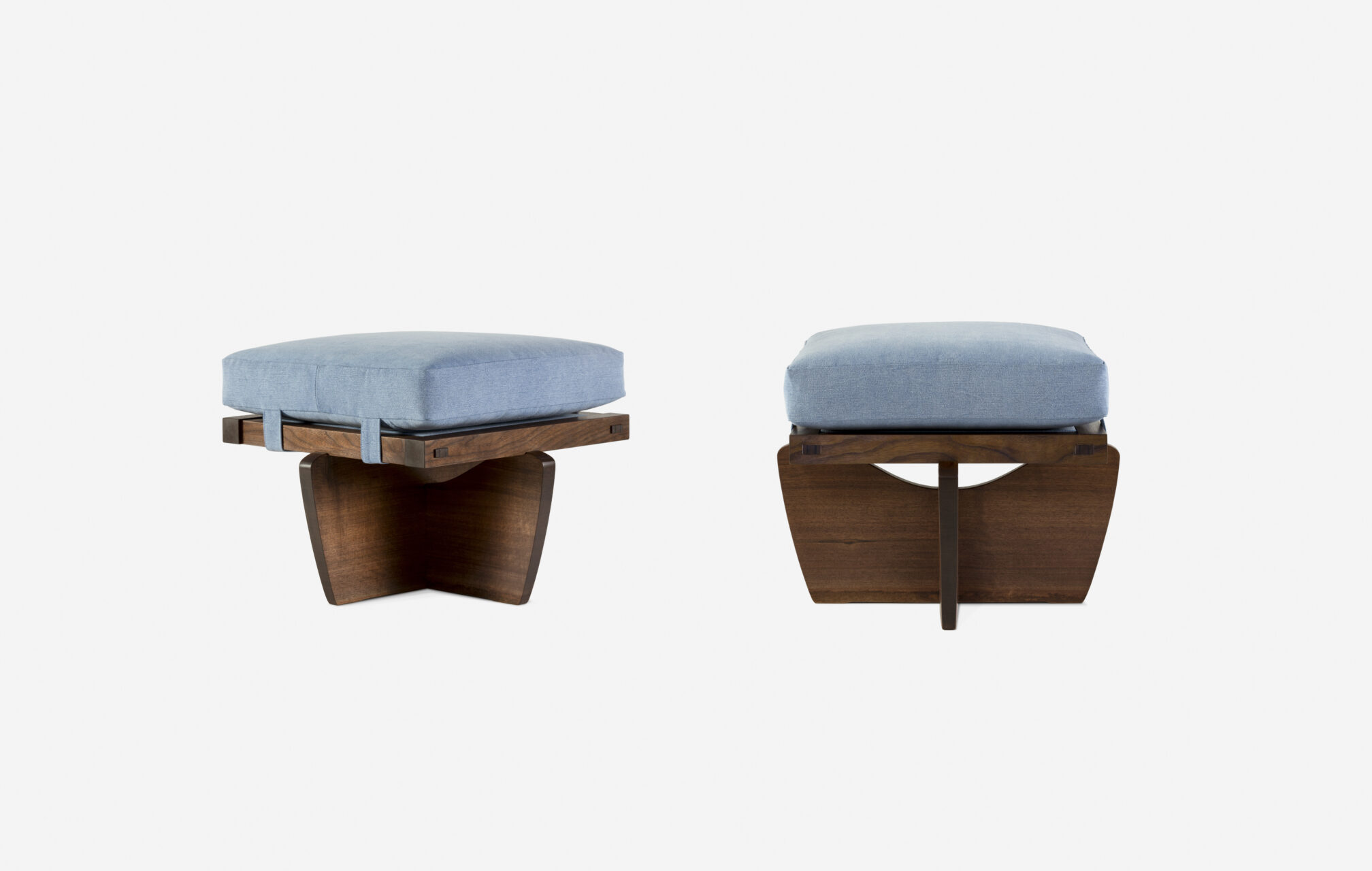 Greenrock Ottoman — George Nakashima Woodworkers