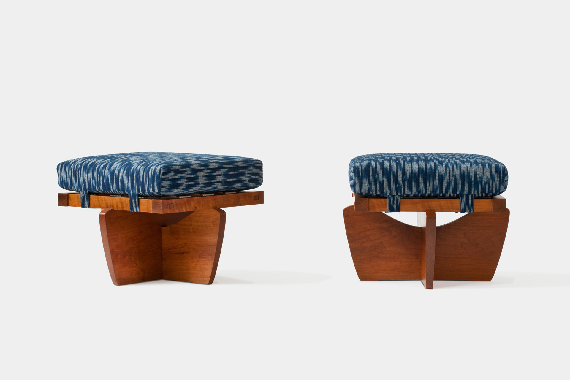 Greenrock Ottoman — George Nakashima Woodworkers